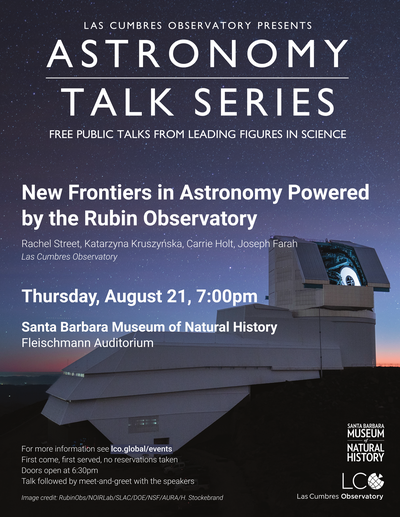 New Frontiers in Astronomy Powered by the Rubin Observatory - Las ...